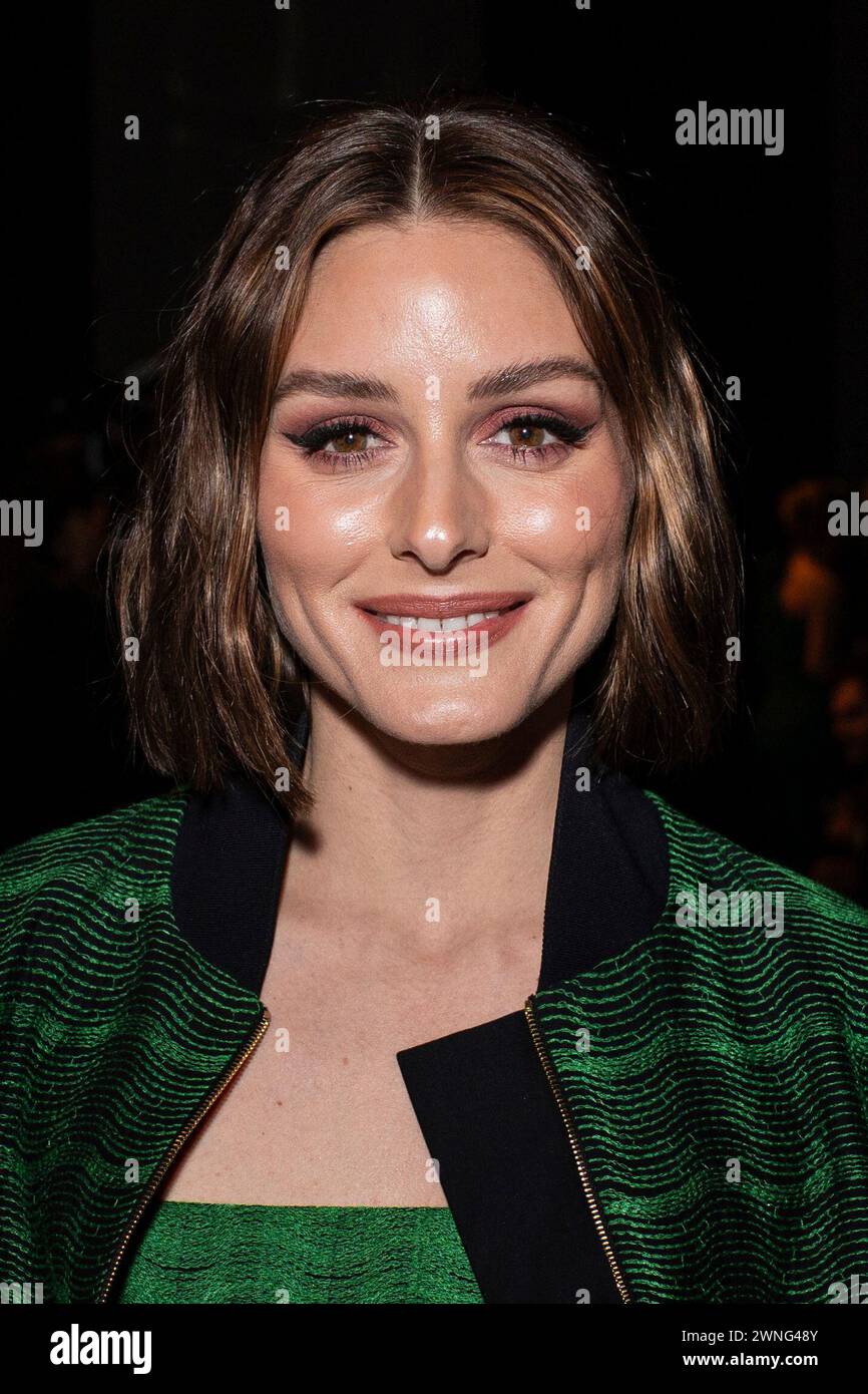 Olivia Palermo attends the Elie Saab Fall/Winter 2024-2025 ready-to ...