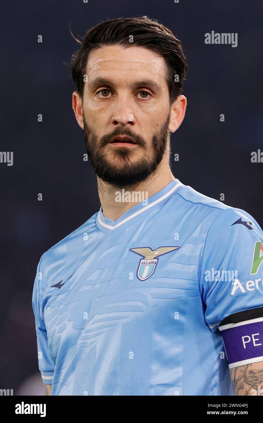 Rome, Lazio, Italy. 1st Mar, 2024. during Serie A soccer match SS Lazio ...