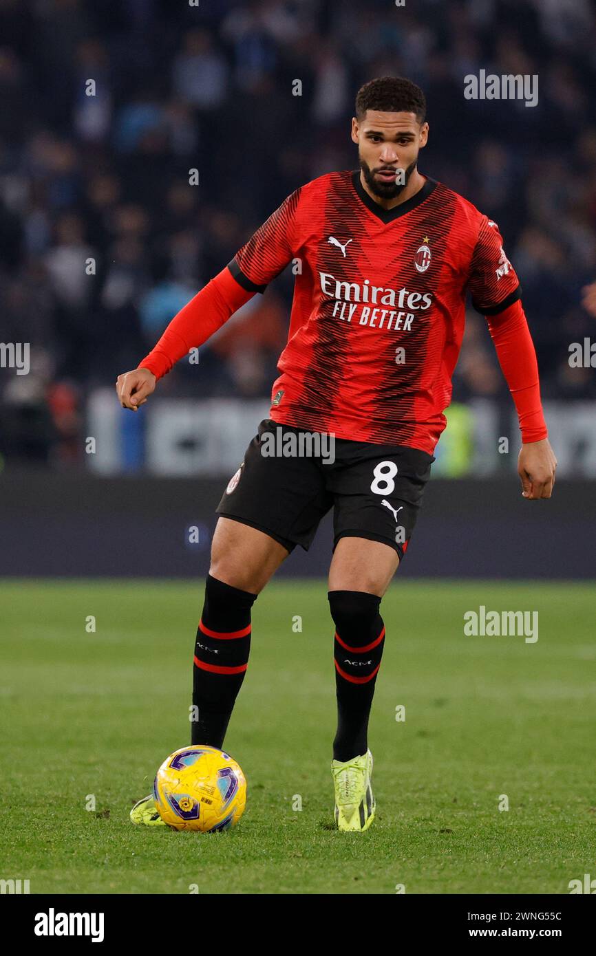 Rome, Lazio, Italy. 1st Mar, 2024. during Serie A soccer match SS Lazio ...