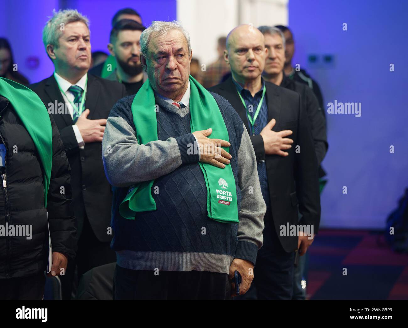 Hand over heart anthem hi-res stock photography and images - Alamy