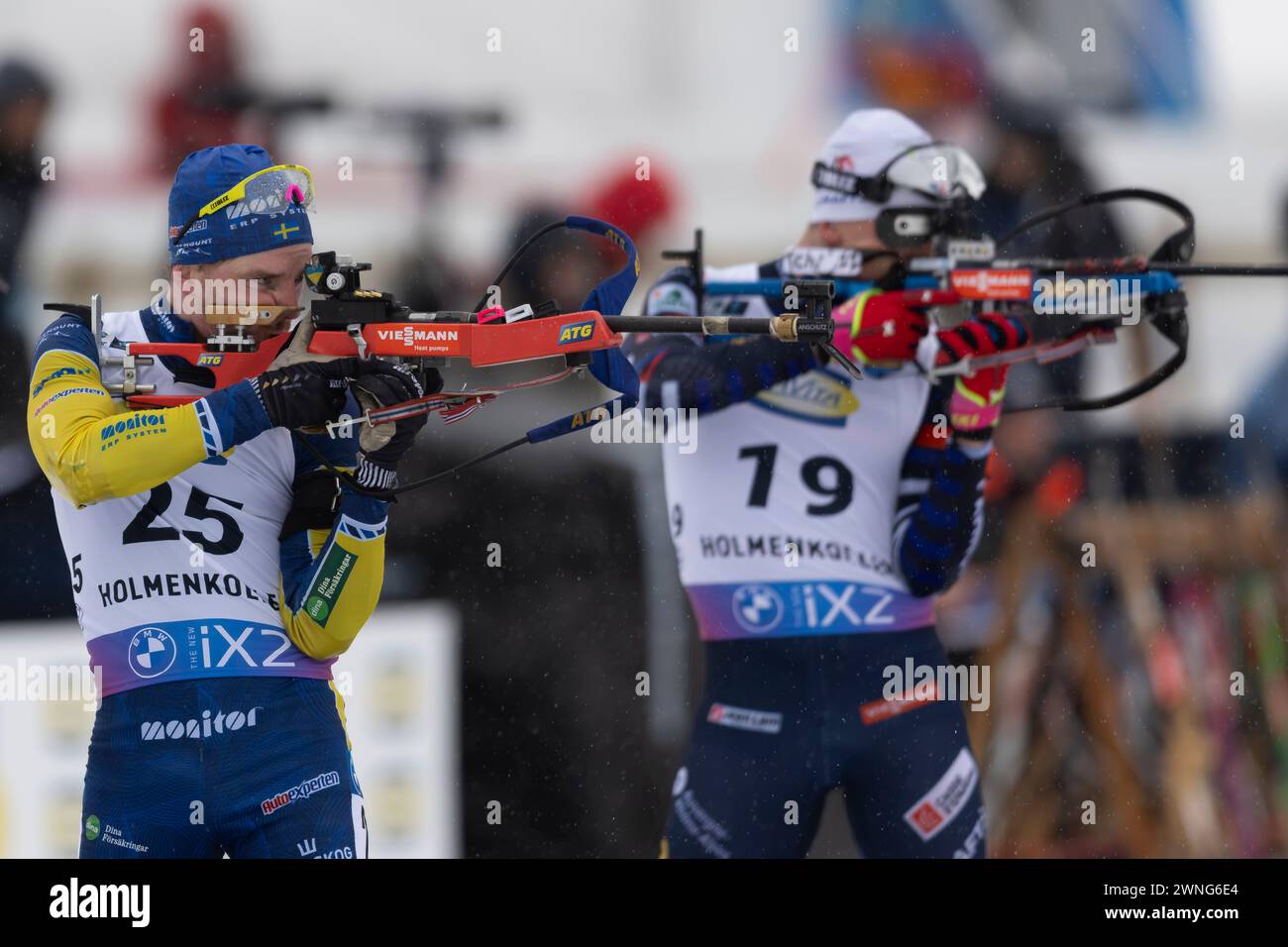Oslo, Norway 02 March 2024, Jesper Nelin of Sweden participates in the ...