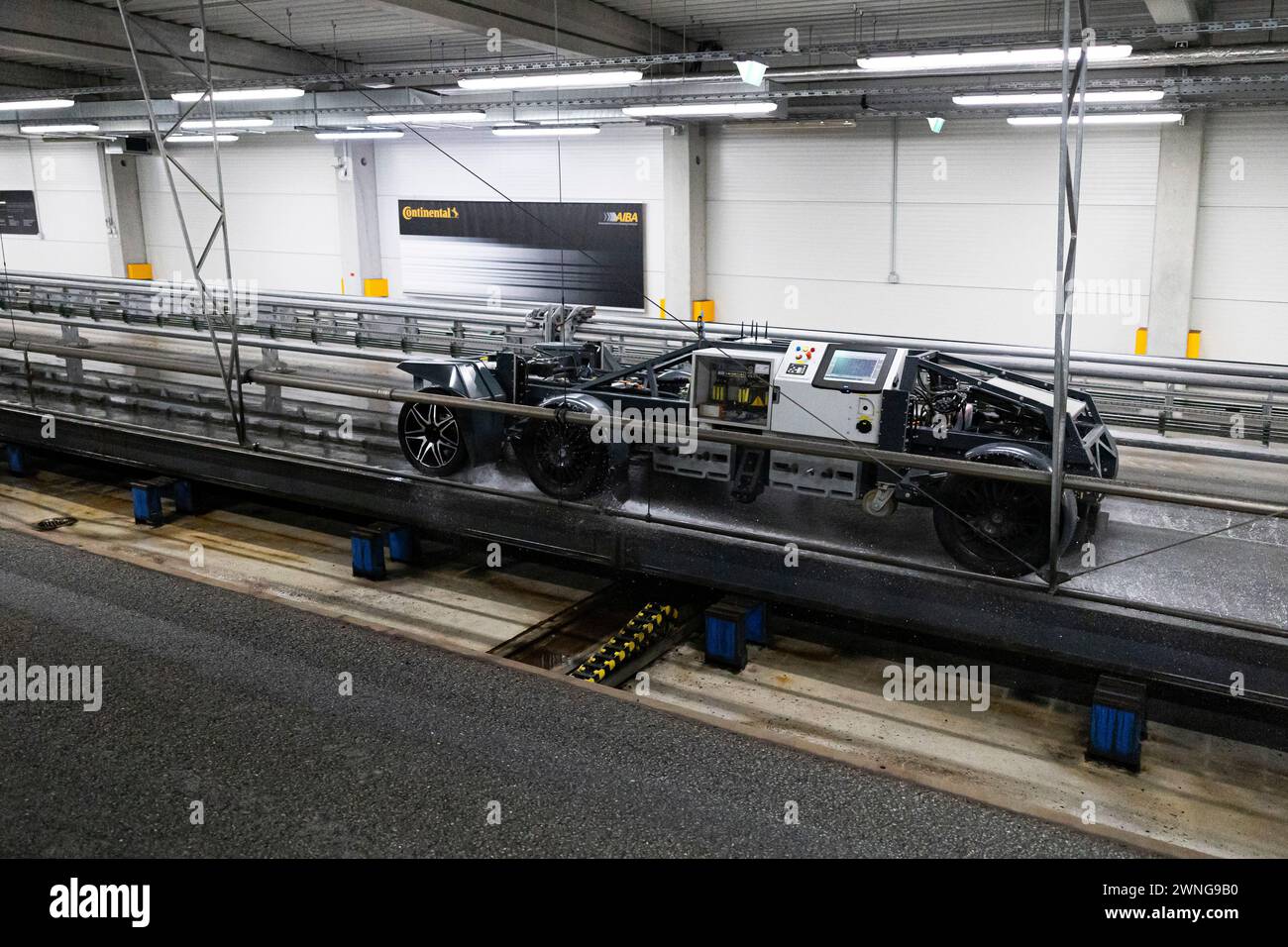 Wietze, Germany. 01st Mar, 2024. The driverless test vehicle "AVA ...