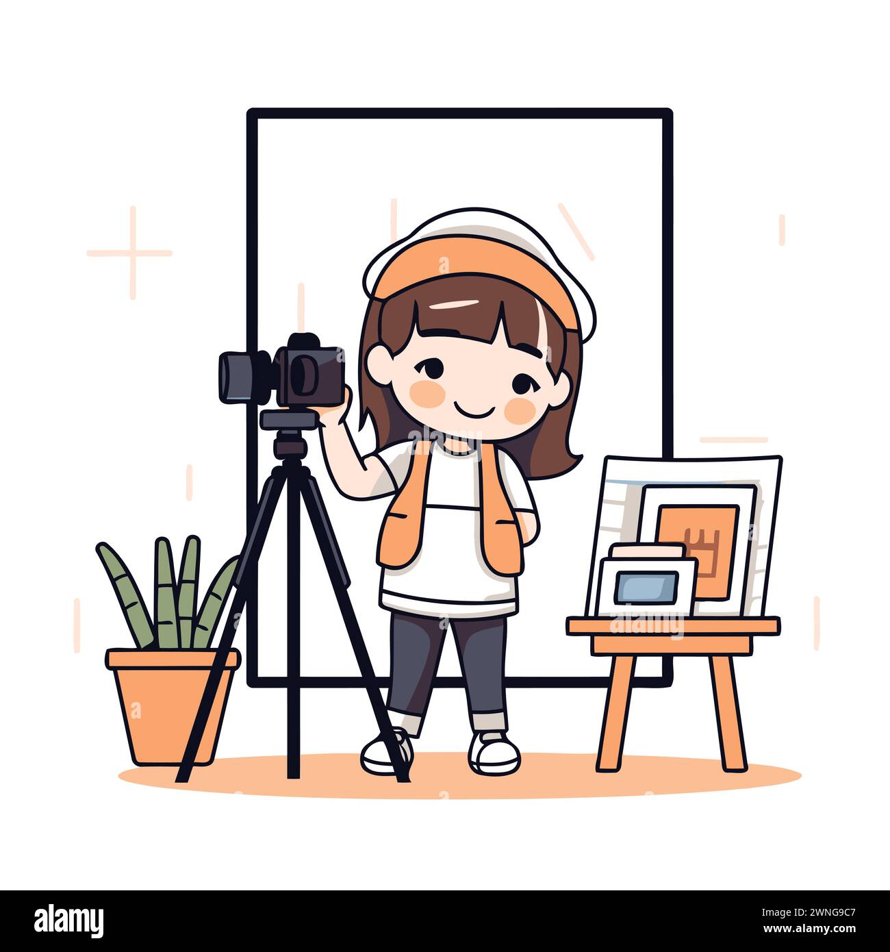 Girl photos Stock Vector Images - Alamy