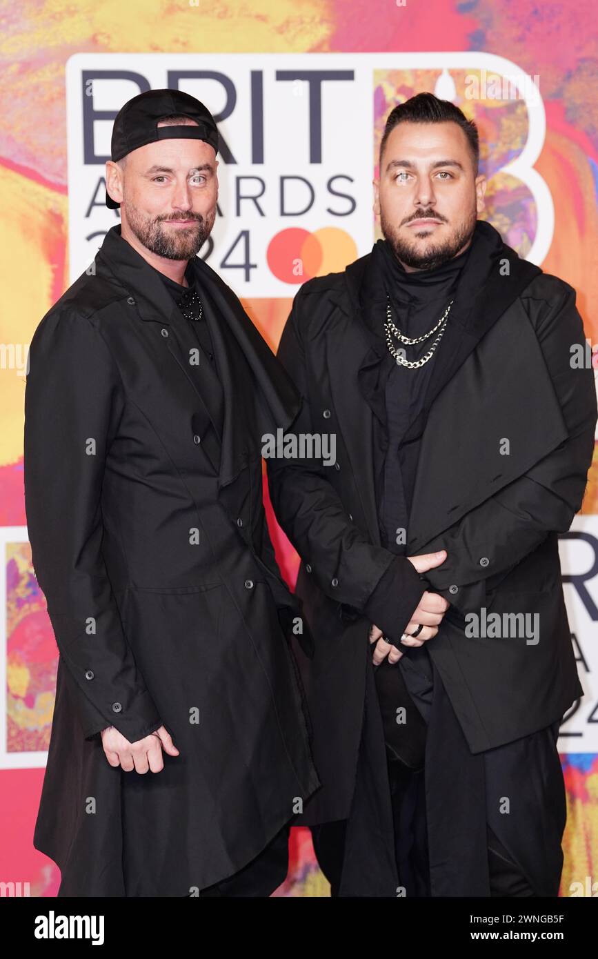 Dan Creasy (left) and Nikos Kalogerias of Switch Disco attending the ...