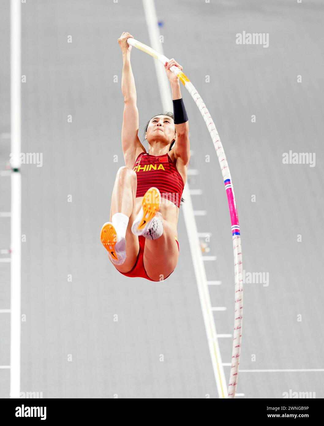 Ling li pole vault hi-res stock photography and images - Alamy