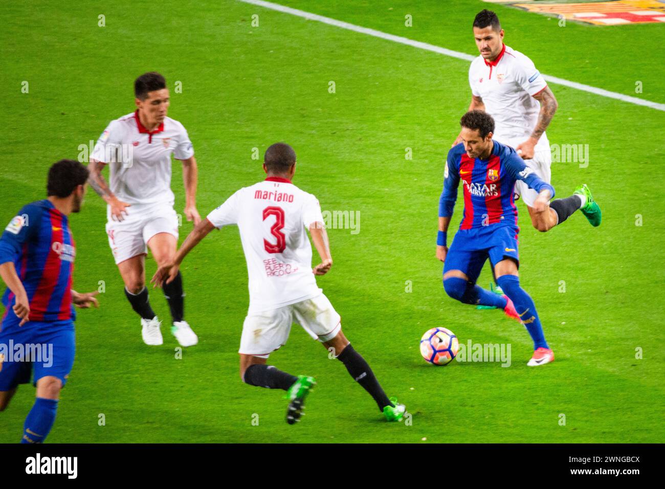 Neymar jr and mariano hi-res stock photography and images - Alamy
