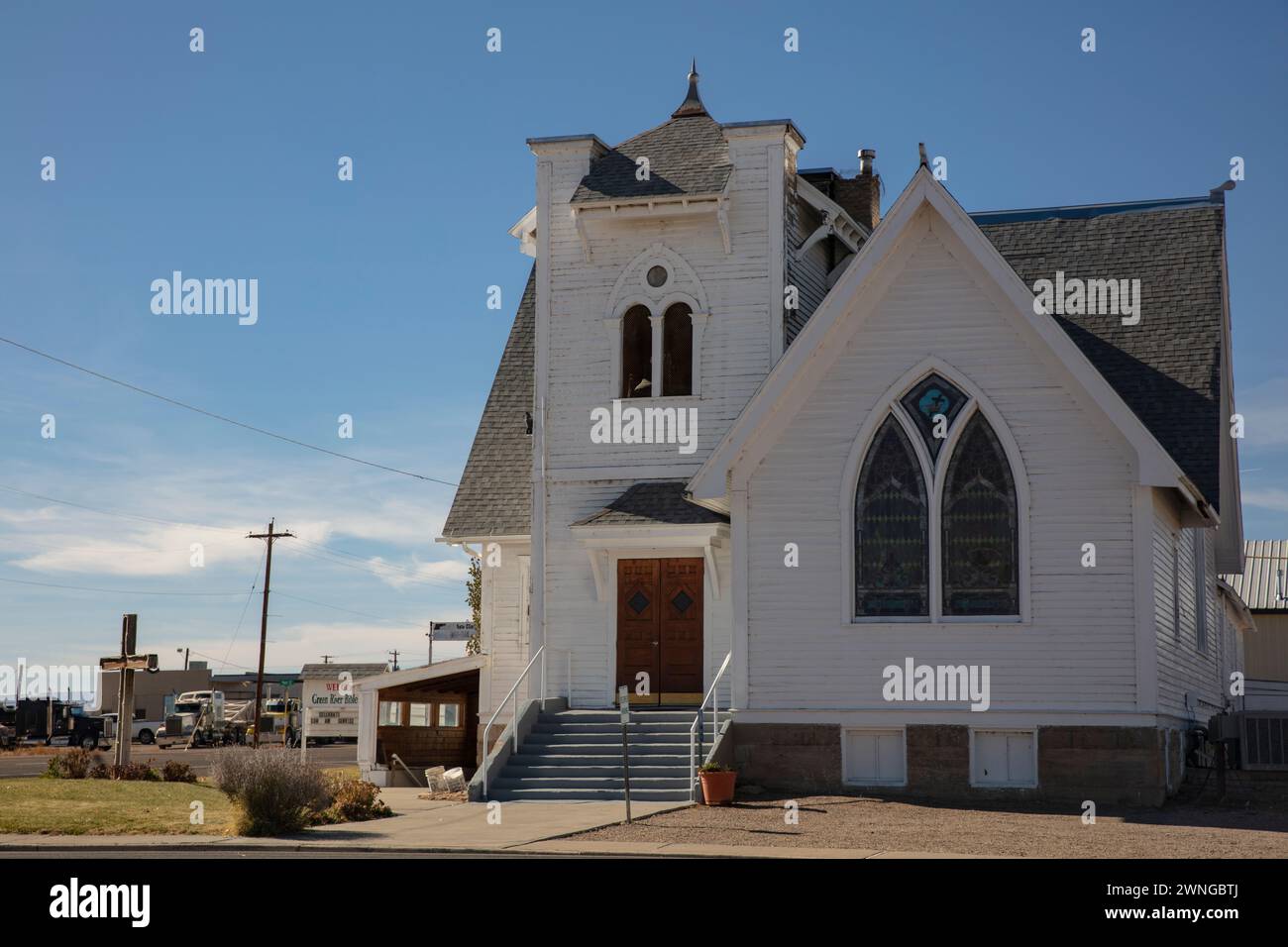 Green River is a small town in northern Utah showing signs of urban ...