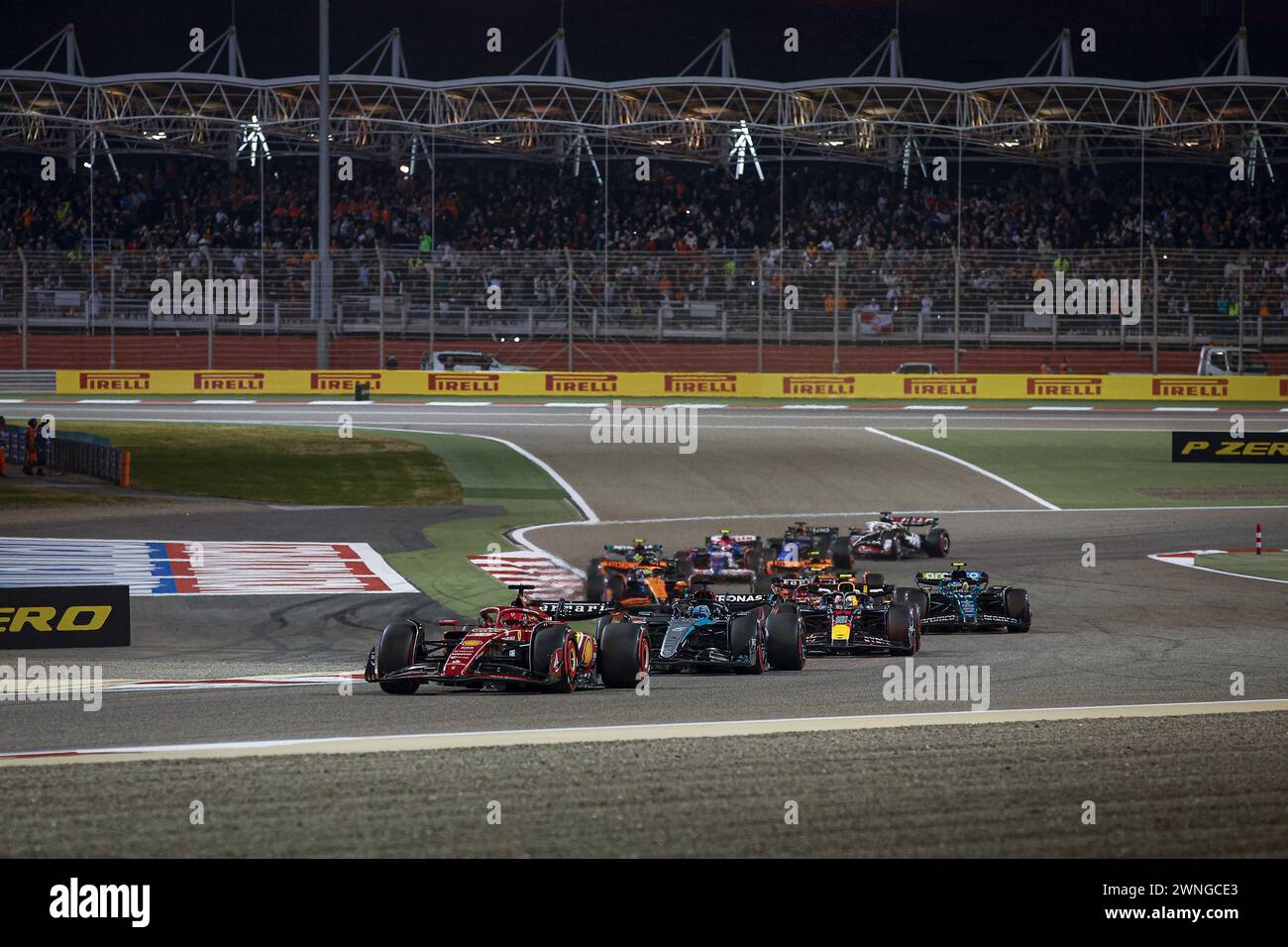 Bahrain. 02nd Mar, 2024. 16 LECLERC Charles (mco), Scuderia Ferrari SF ...