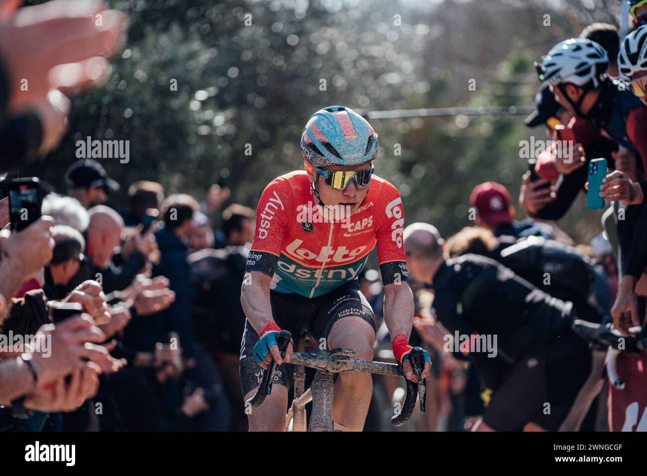 Siena, Italy. 03rd Mar, 2024. Picture by Zac Williams/SWpix.com - 03/03/2024 - Cycling - 2024 ...