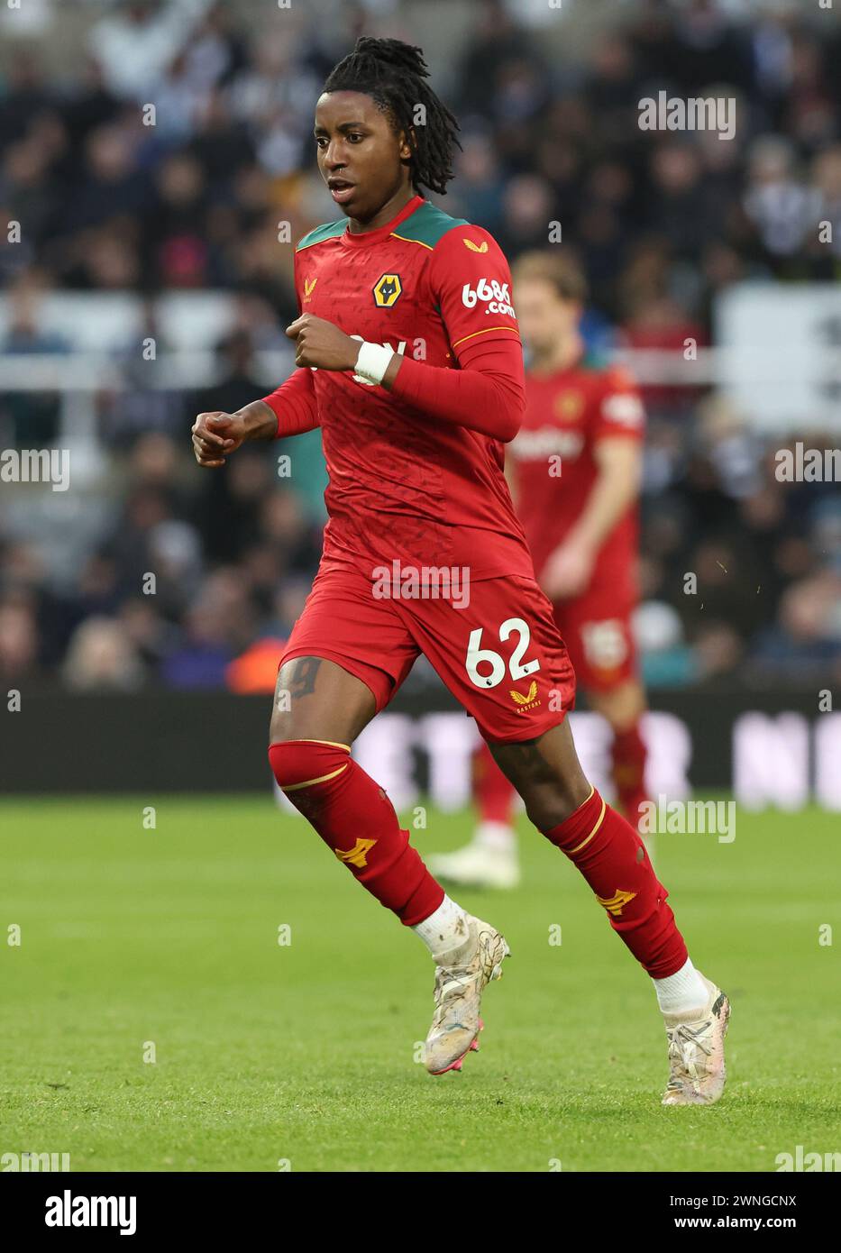 Newcastle Upon Tyne, UK. 2nd Mar, 2024. Tawanda Chirewa of ...