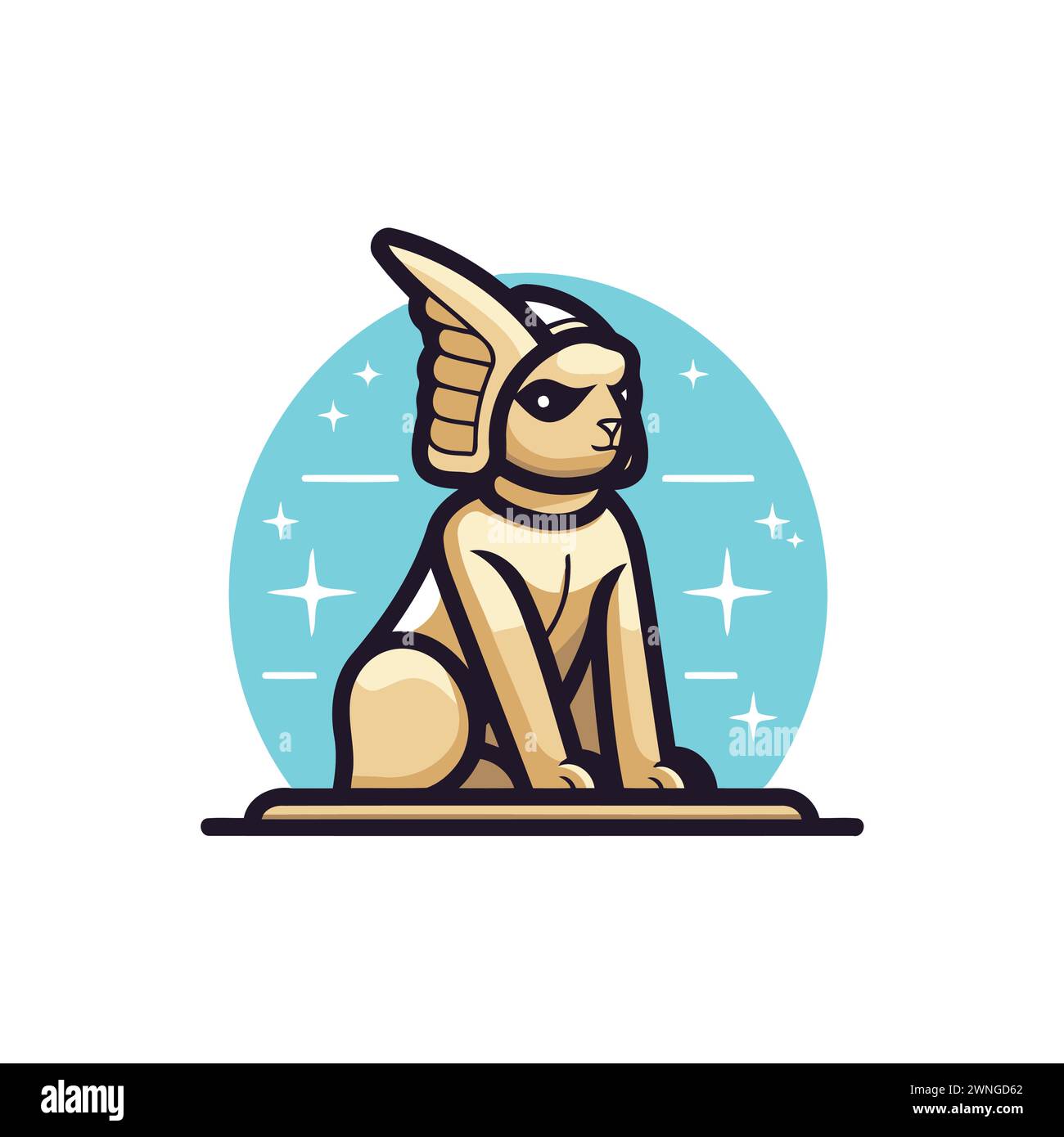 Sphinx emblem Stock Vector Images - Alamy