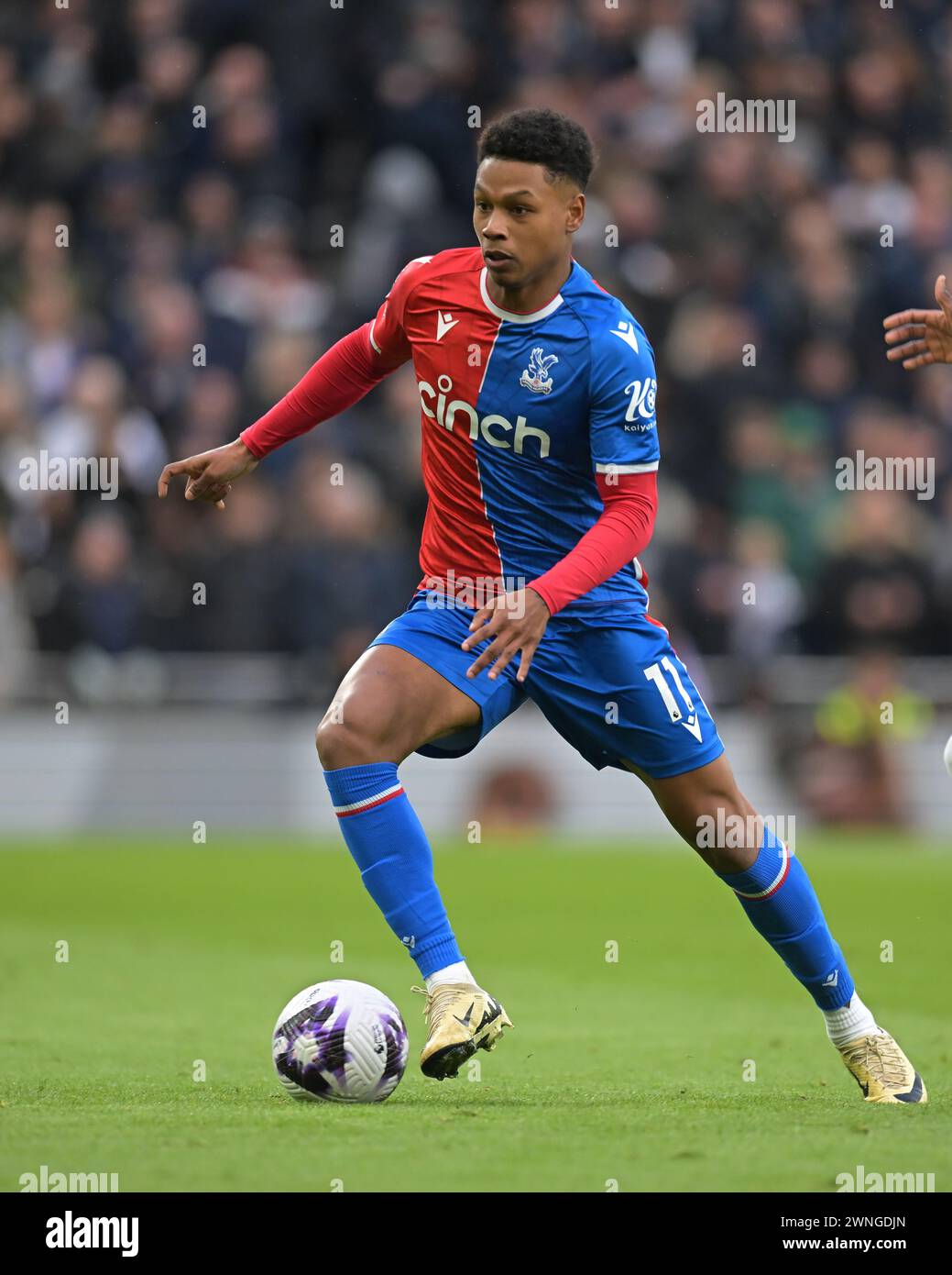 London, UK. 2nd Mar, 2024. Matheus Franca of Crystal Palace during the ...