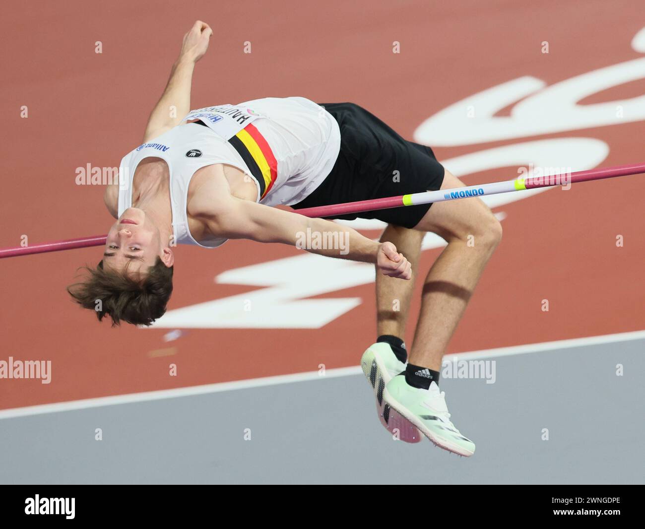 Glasgow, UK. 02nd Mar, 2024. Belgian Jente Hauttekeete pictured in ...