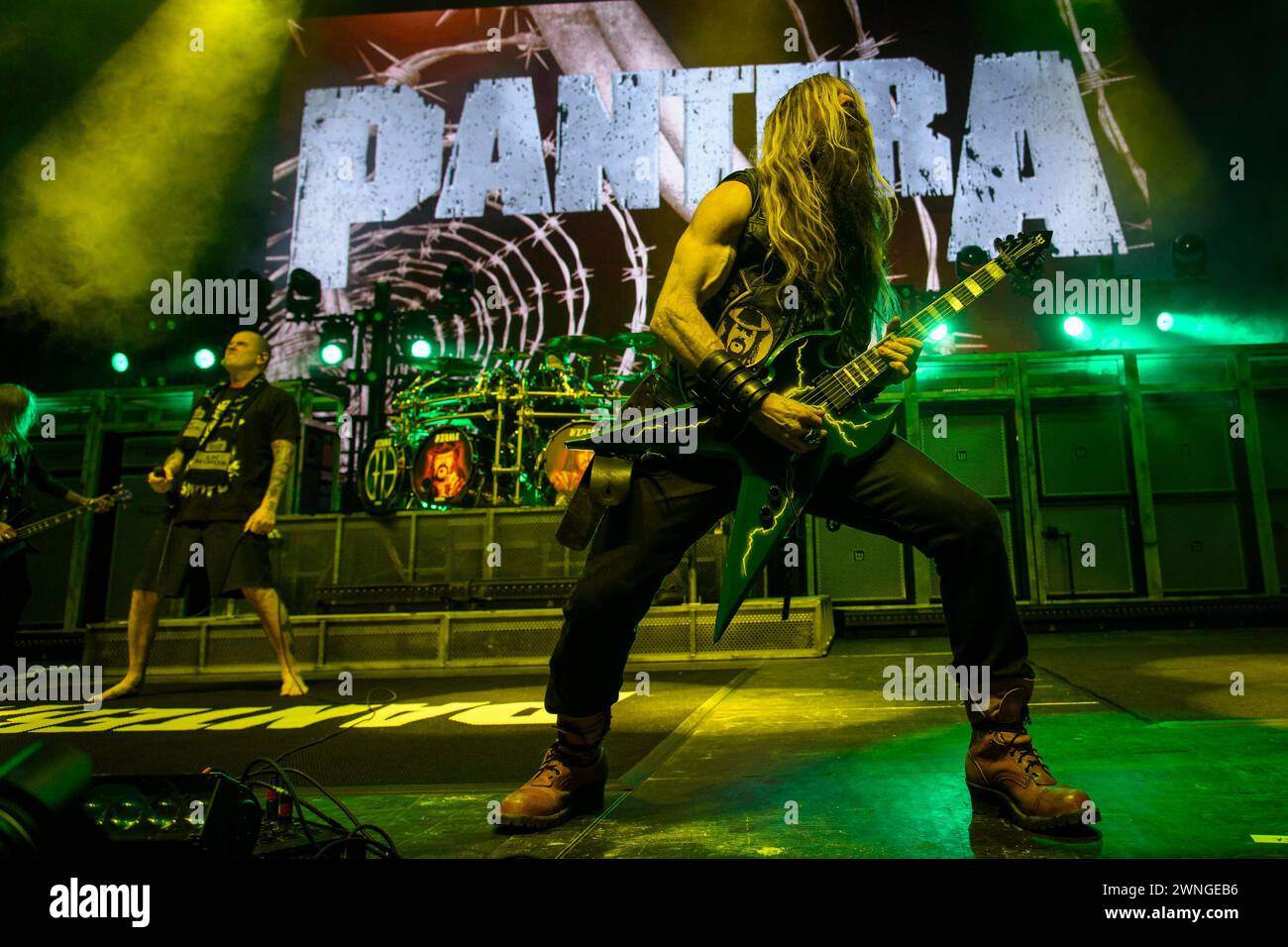 (L-R) Phil Anselmo and Zakk Wylde of American heavy metal band from ...