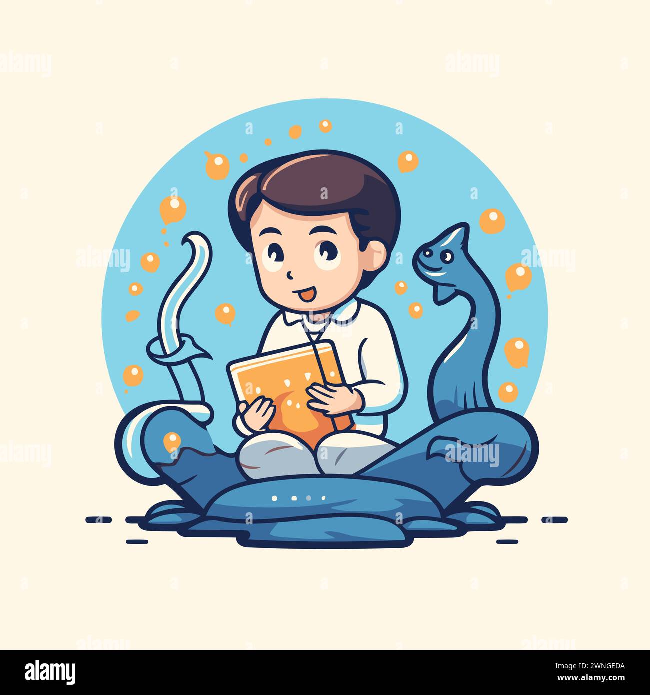 Sea reading Stock Vector Images - Alamy