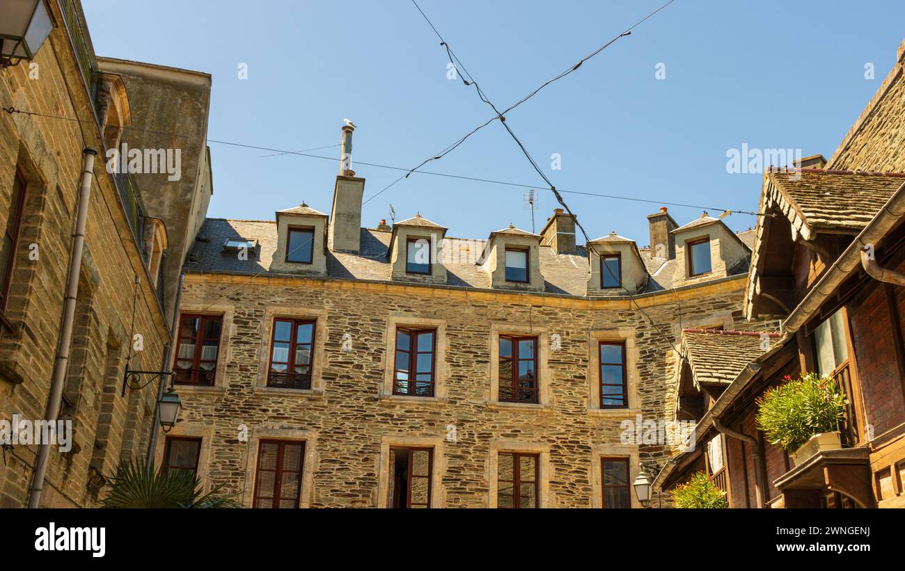 Cherbourg Harbor in Normandy, France. Peninsula of Cotentin Stock Photo ...
