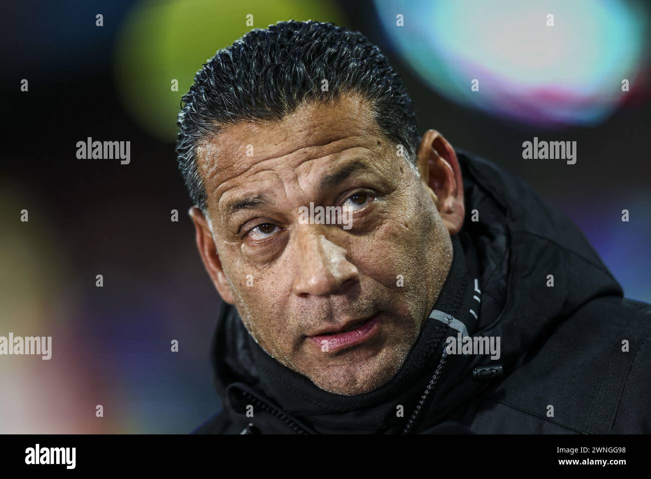 DEVENTER - RKC Waalwijk coach Henk Fraser during the Dutch Eredivisie ...