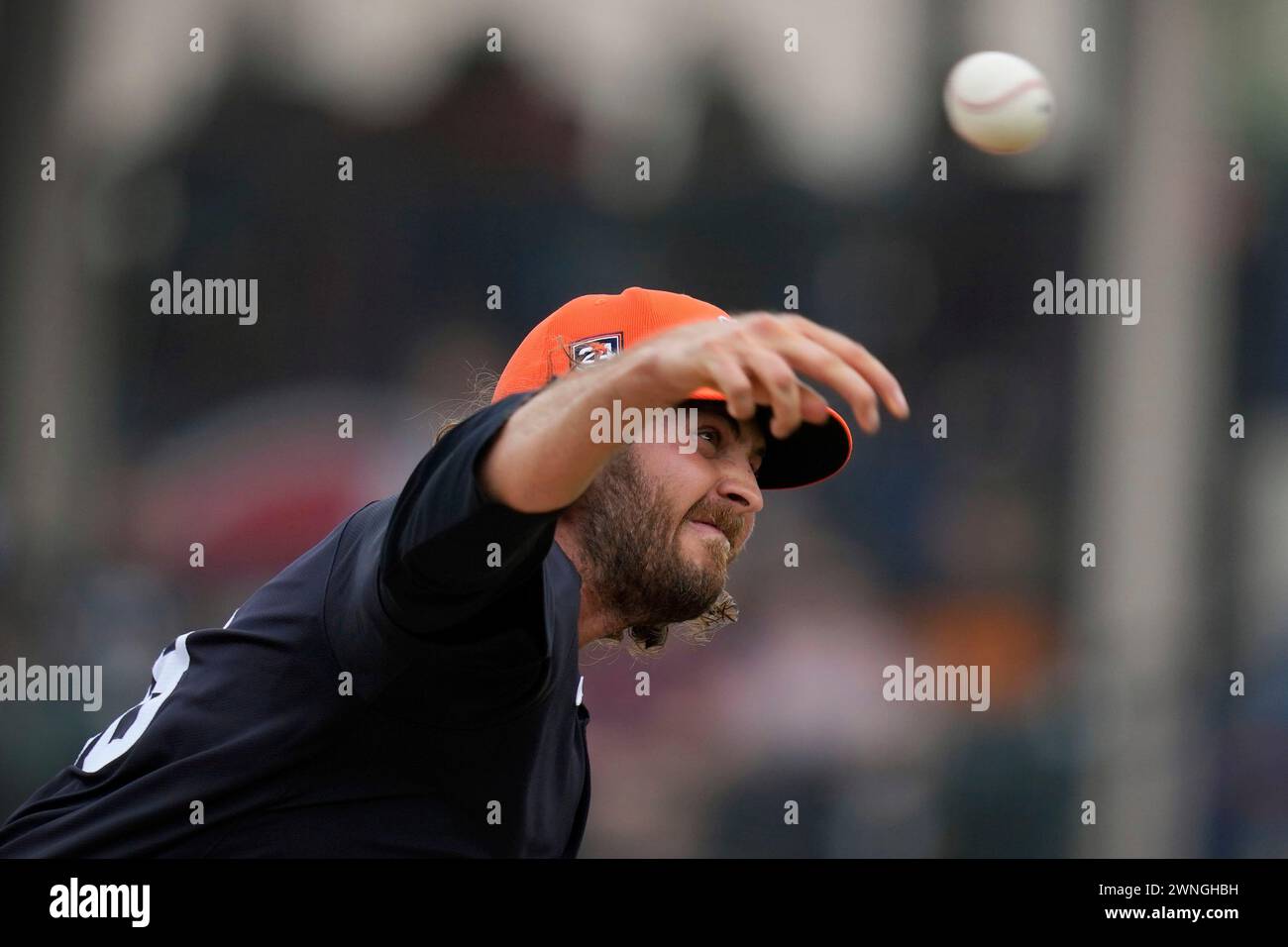 Detroit Tigers relief pitcher Jason Foley throws during the fifth ...