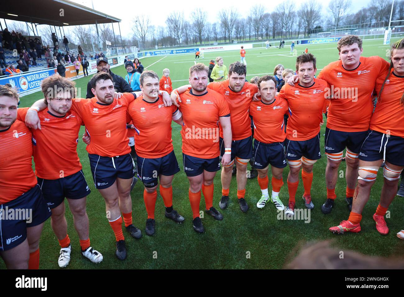 AMSTERDAM, NETHERLANDS - MARCH 02: International Rugby Europe ...
