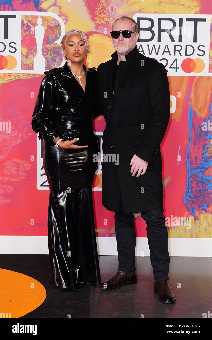 Eve attending the Brit Awards 2024 at the O2 Arena, London. Picture ...