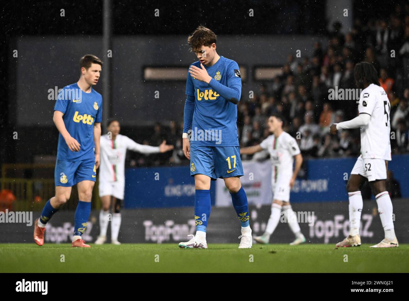 Leuven, Belgium . 02nd Mar, 2024. Casper Terho of Union pictured during ...