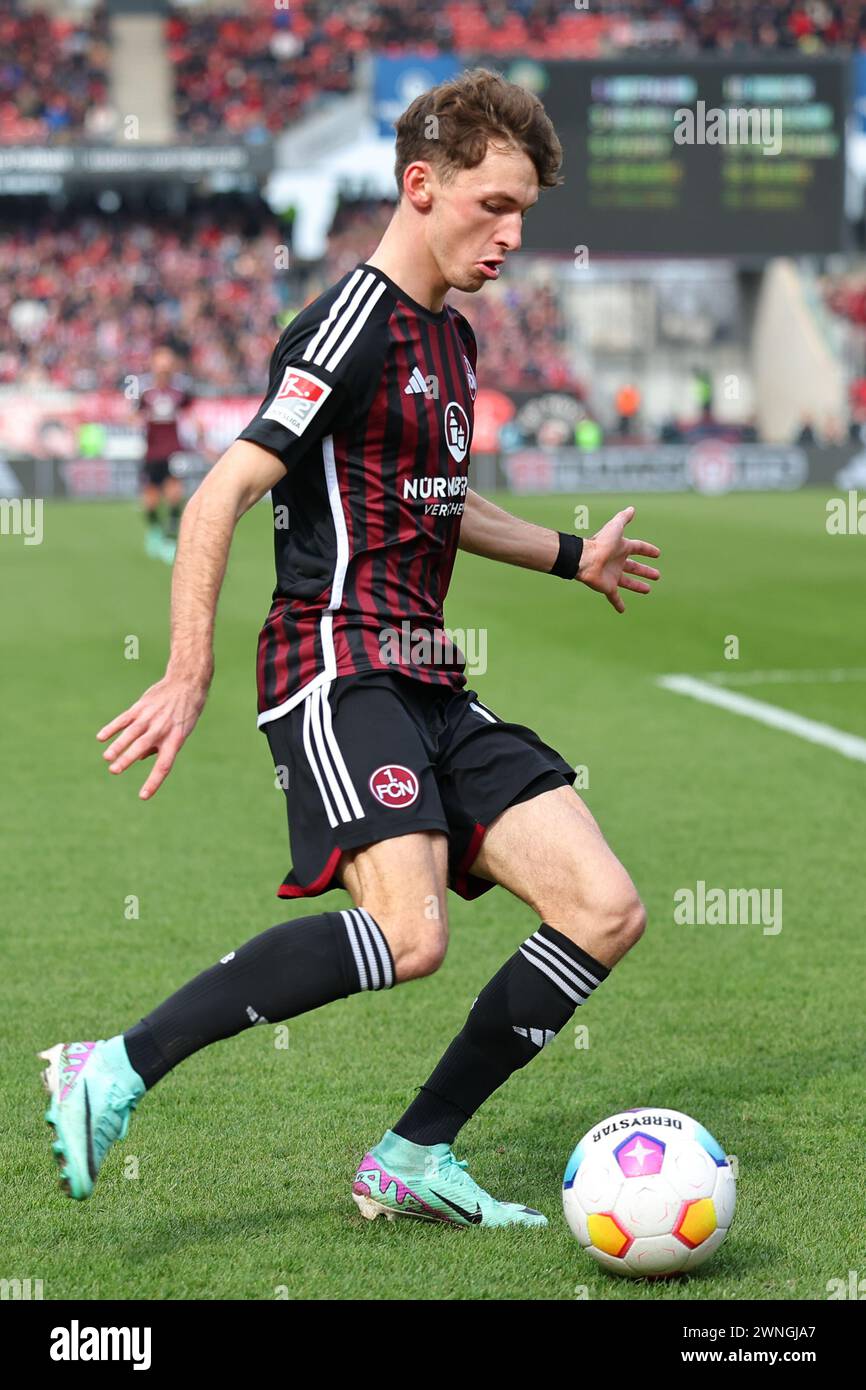 Nuremberg, Germany. 02nd Mar, 2024. Soccer: Bundesliga 2, 1. FC ...