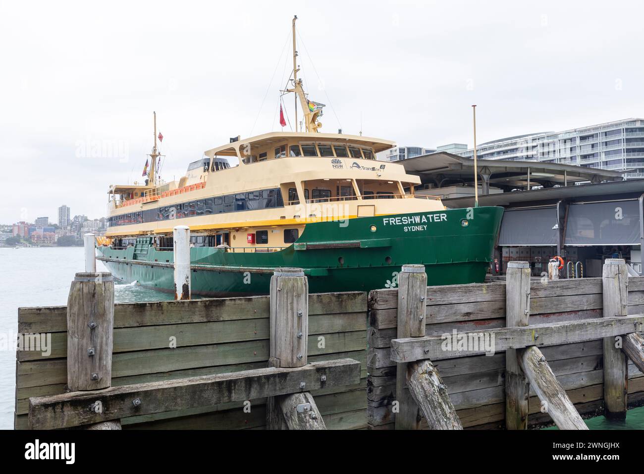 Manly Ferry, the Freshwater named Sydney ferry operates between Manly ...