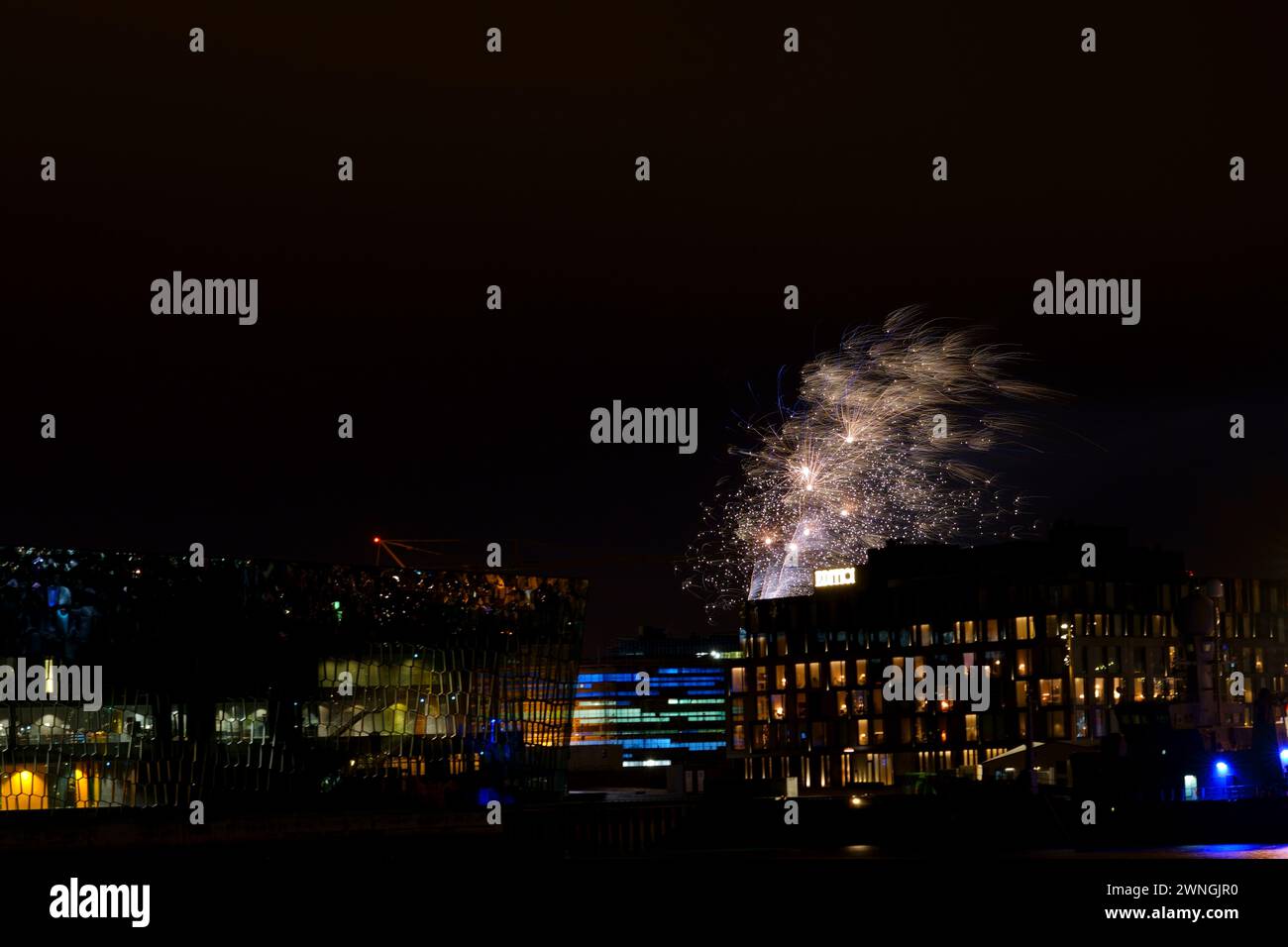 Fireworks in reykjavik hi-res stock photography and images - Alamy