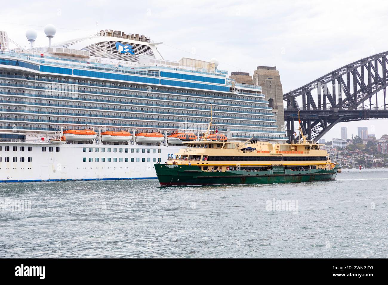 The Manly ferry, Freshwater named ferry on route to Circular Quay ferry ...