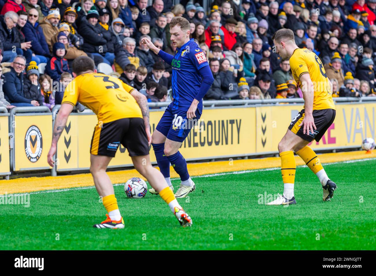 Adam lewis of newport county hi-res stock photography and images - Alamy