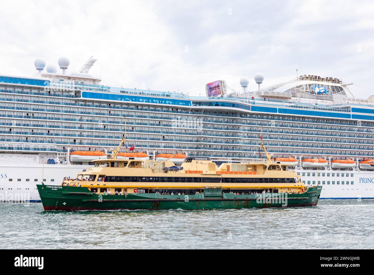 The Manly ferry, Freshwater named ferry on route to Circular Quay ferry ...