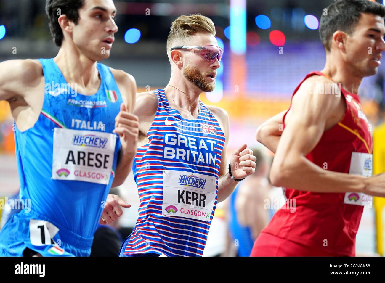 Great Britain's Josh Kerr in the Men's 3000 metres during day two of ...