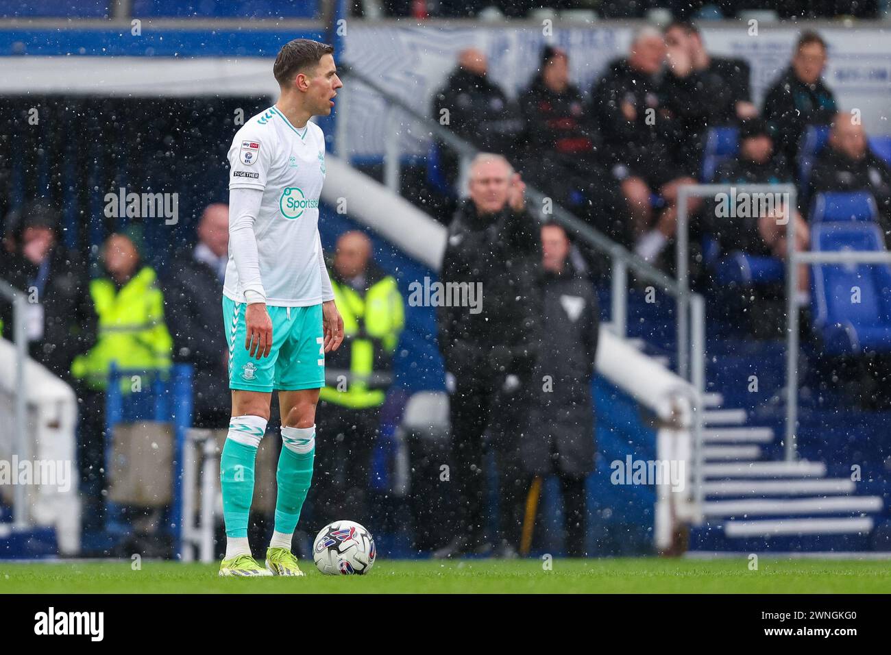 Birmingham, UK. 02nd Mar, 2024. Southampton's Ryan Manning during the ...