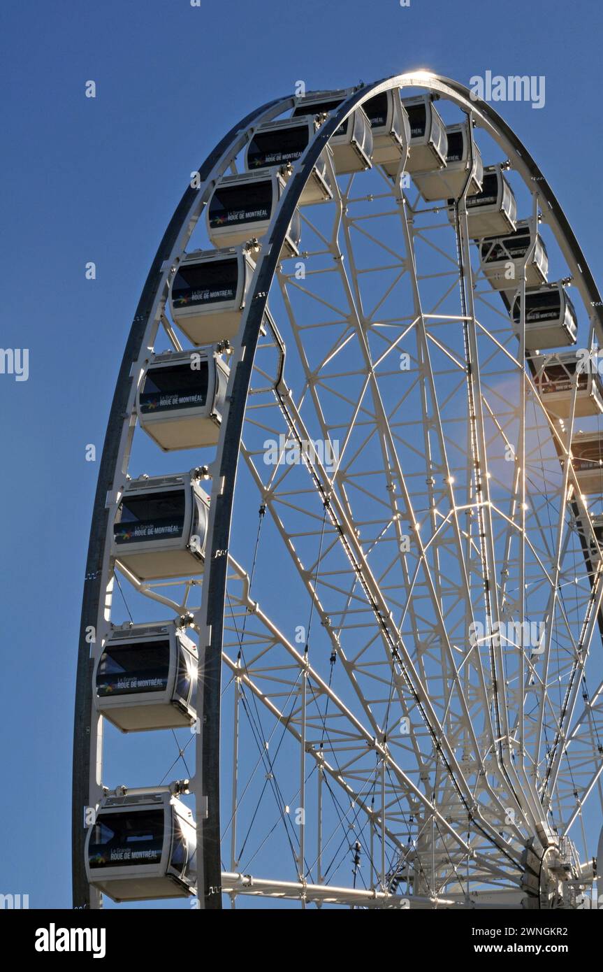 La Grande Roue de Montréal is the tallest Ferris wheel in Canada. It's ...