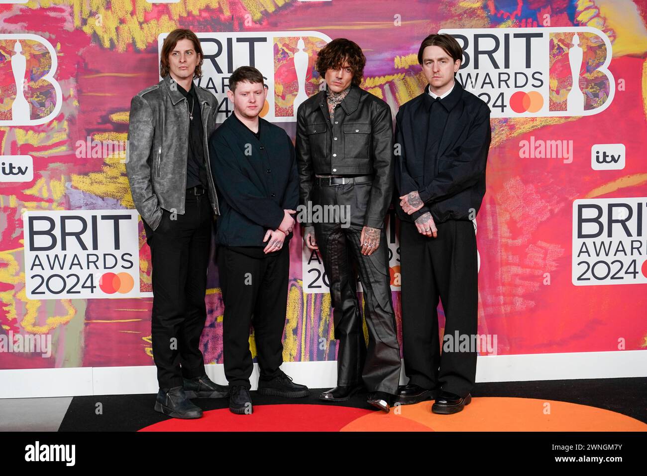 Matt Kean, from left Lee Malia, Oliver Sykes and Mat Nicholls of 'Bring ...