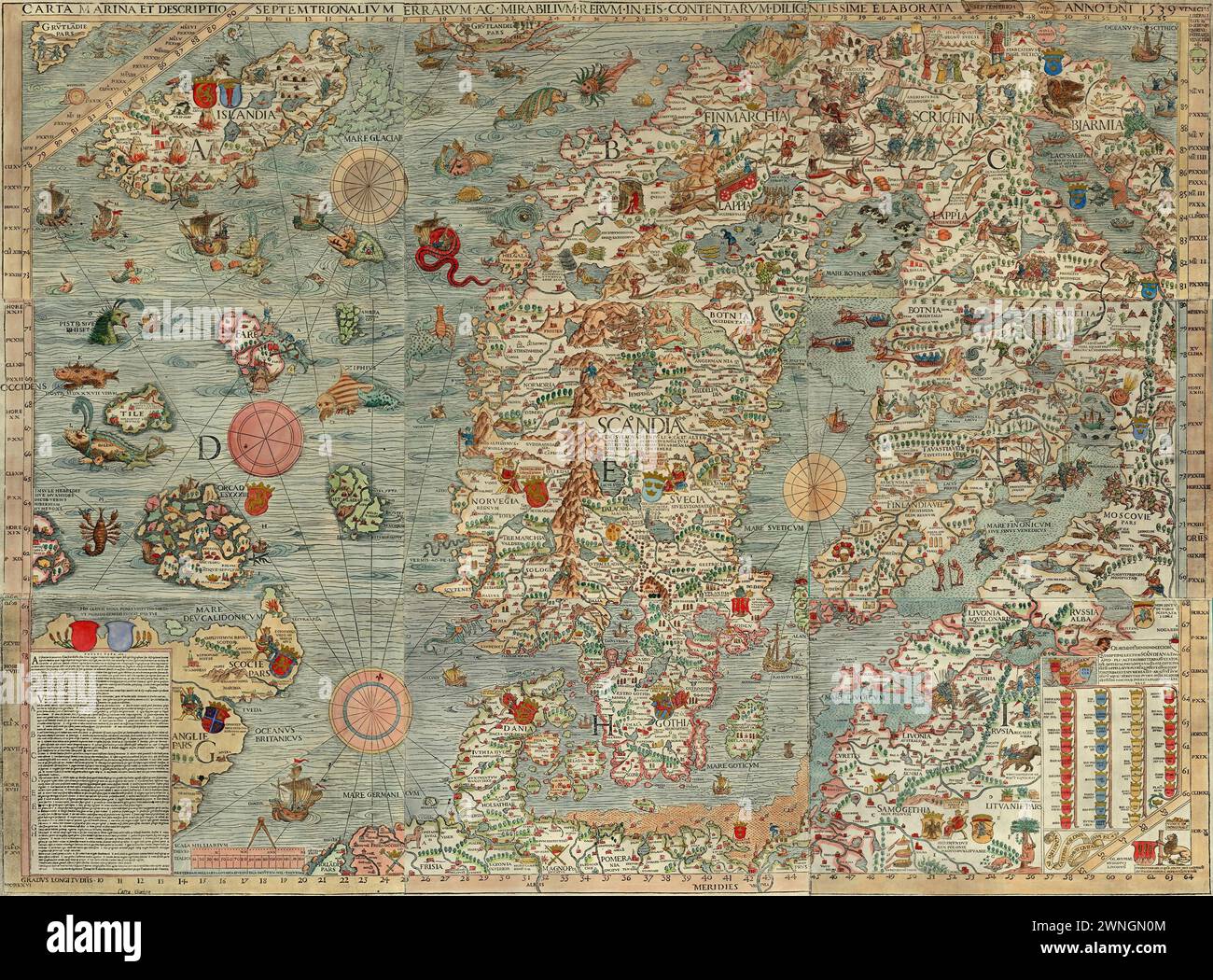 16th century european map hi-res stock photography and images - Alamy