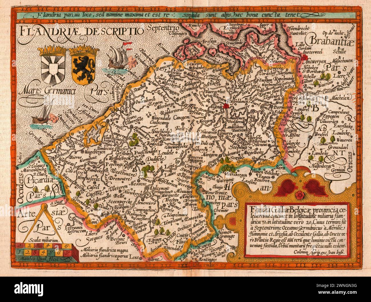 Vintage map of cologne hi-res stock photography and images - Alamy