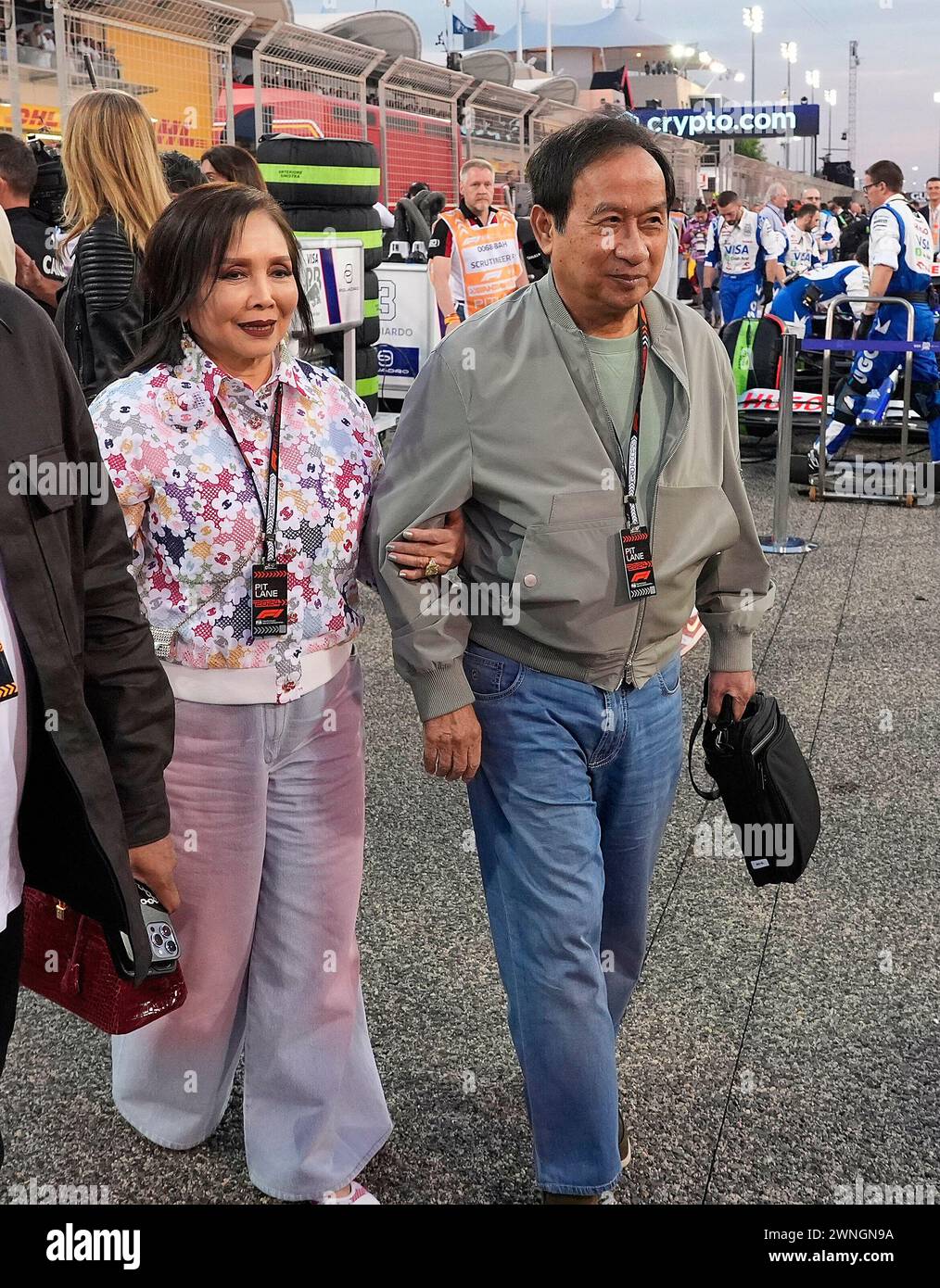 Sakhir, Bahrain. 02nd Mar, 2024. March 2nd, 2024, Bahrain International Circuit, Sakhir, Formula ...