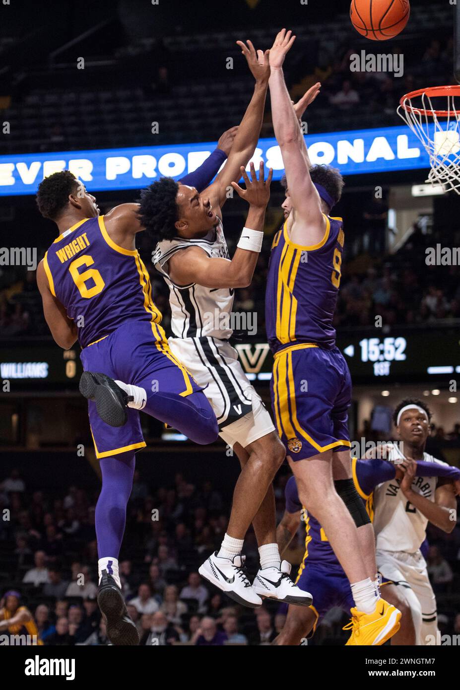 Brentwood, Tennessee, USA. 2nd Mar, 2024. Vanderbilt Commodores guard ...