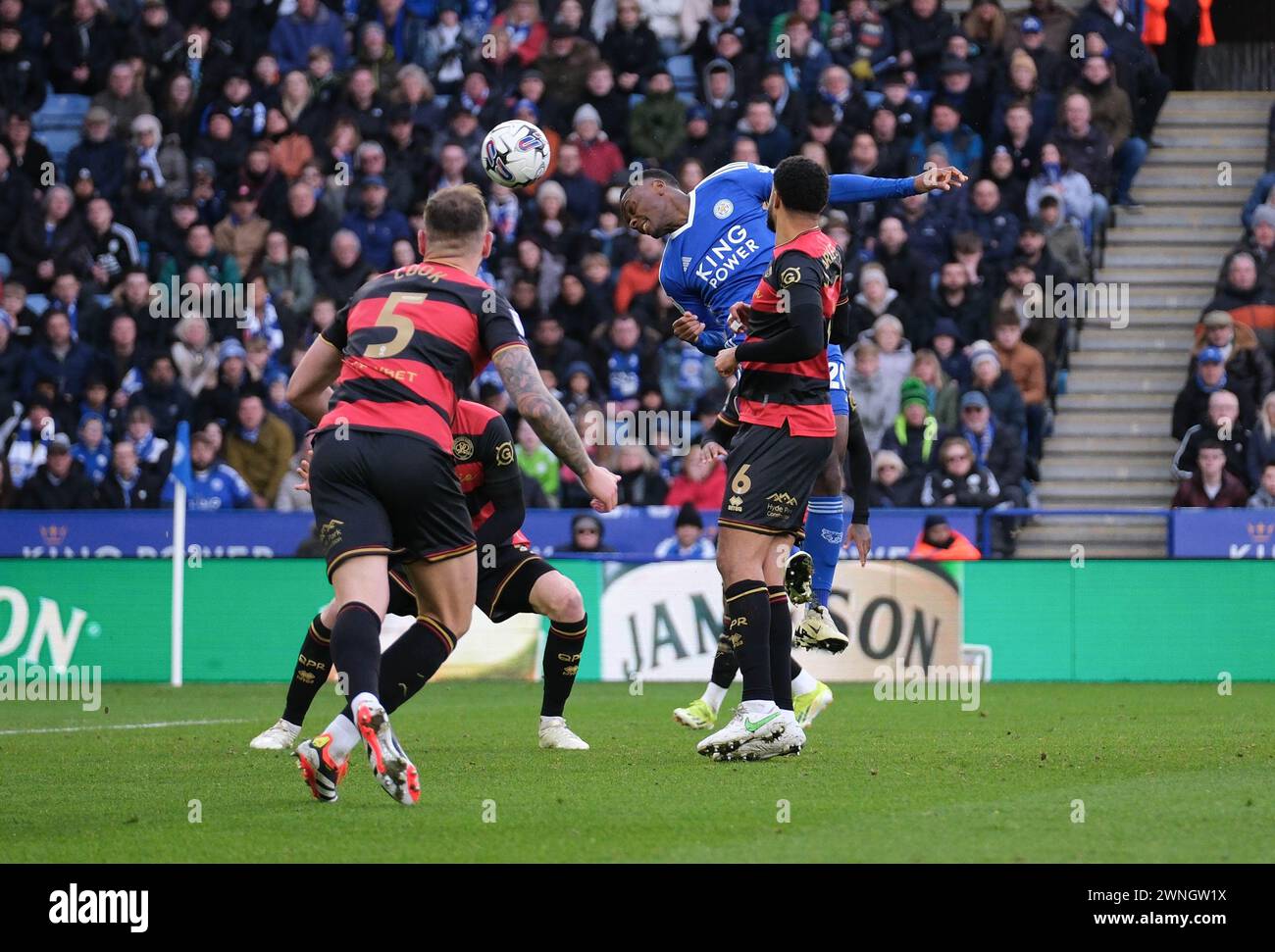 King Power Stadium, Leicester, UK. 2nd Mar, 2024. EFL Championship ...