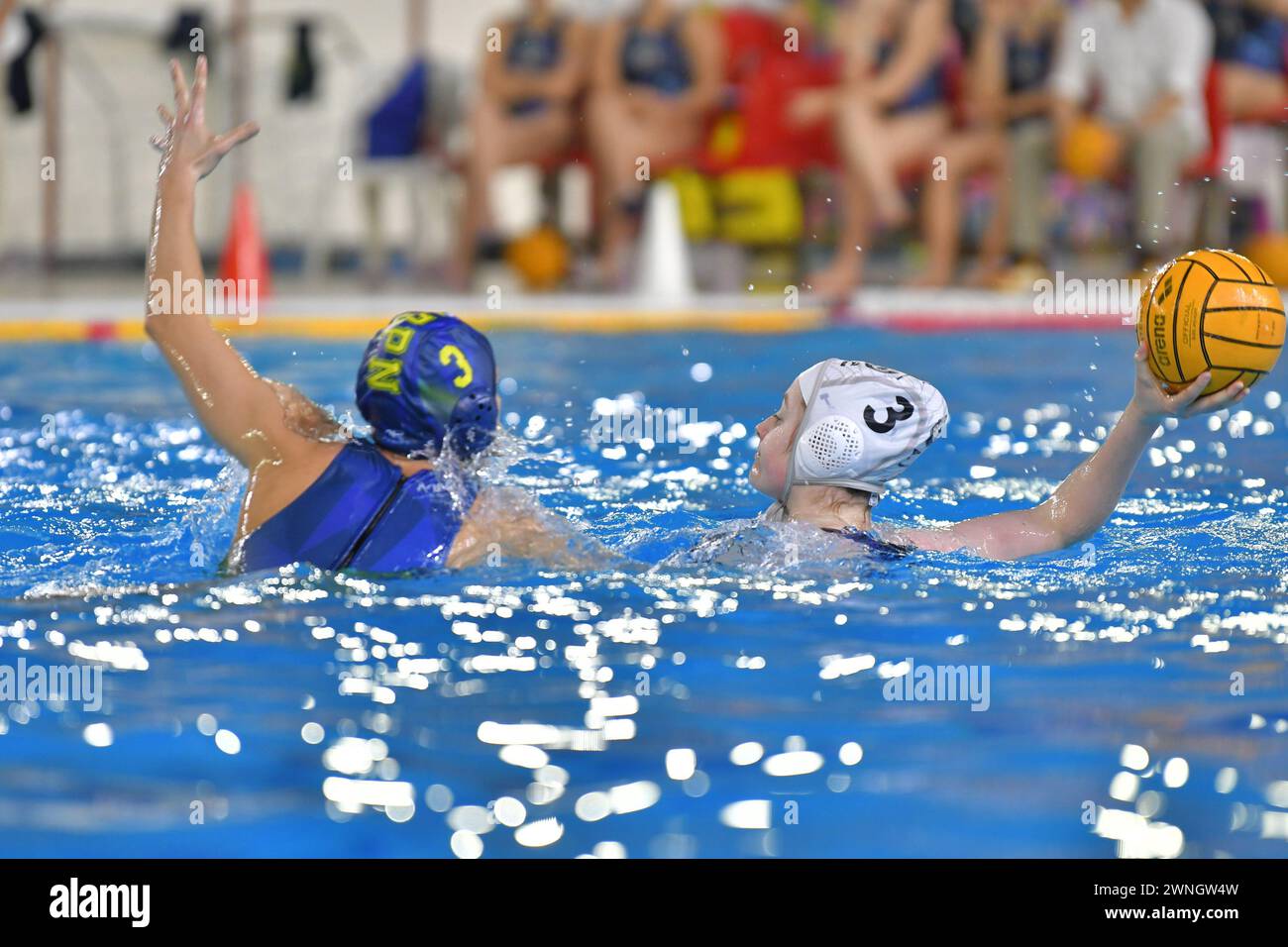 Trieste, Italy. 02nd Mar, 2024. Emma De March (Pallanuoto Trieste) vs ...