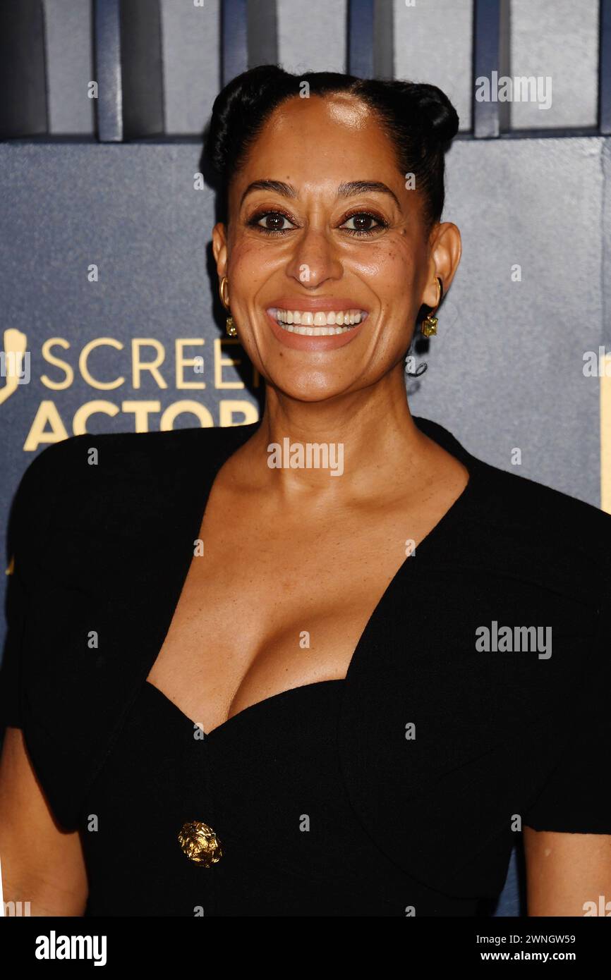LOS ANGELES, CALIFORNIA - FEBRUARY 24: Tracee Ellis Ross attends the ...