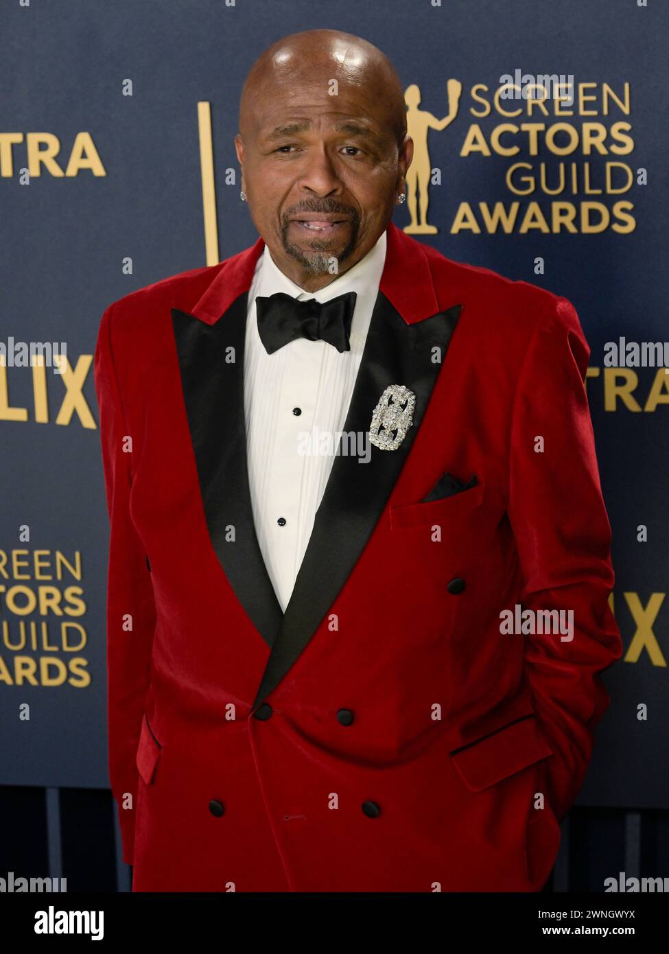 Los ANgeles, California, USA. 24th Feb, 2024. William Stanford Davis ...