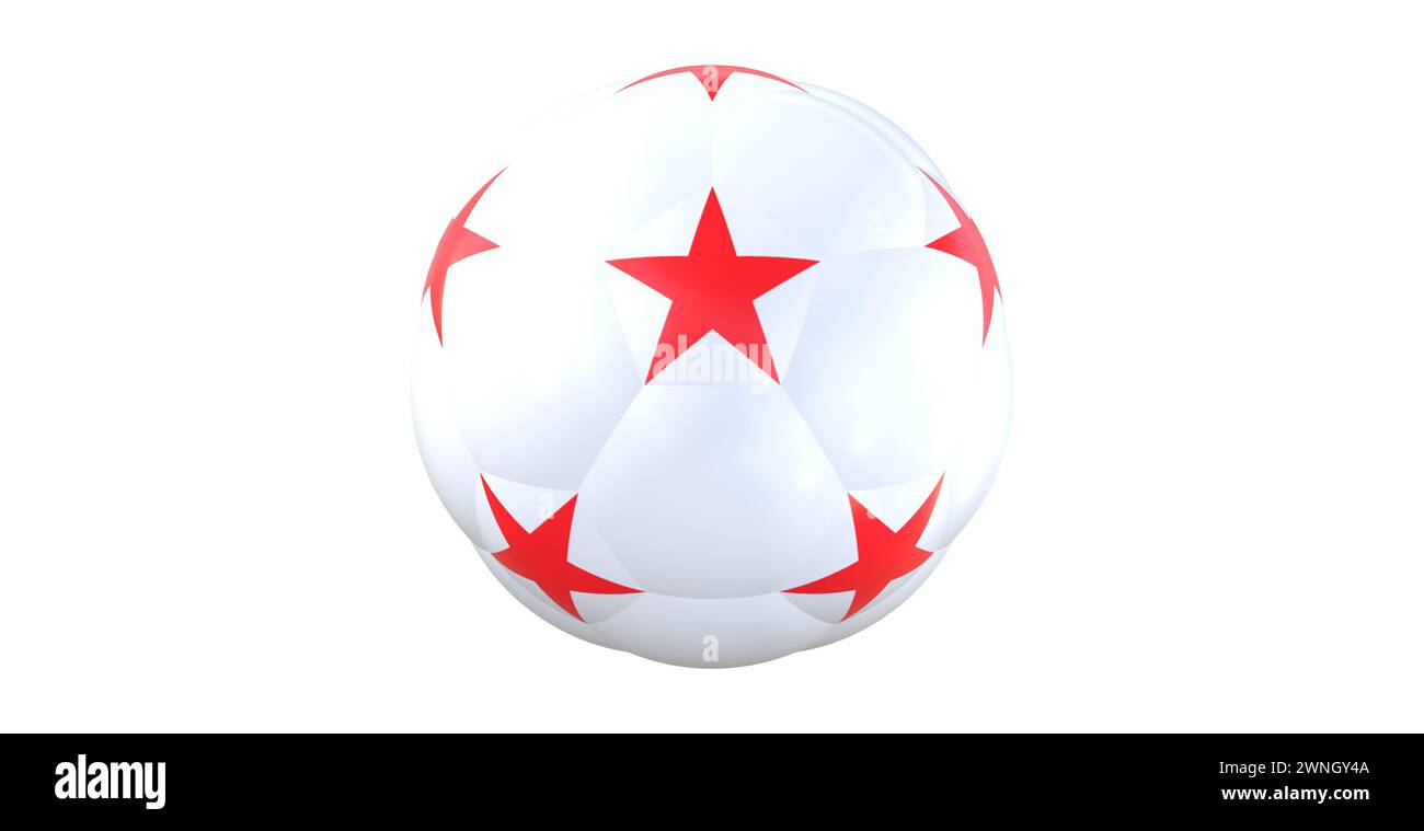 Rotating soccer ball. Football symbol. Looped animation Stock Photo - Alamy