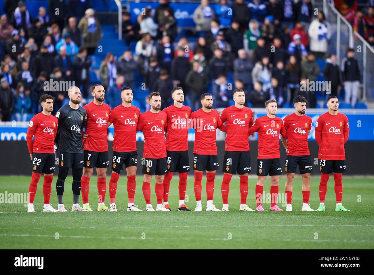 RCD Mallorca team group during the LaLiga EA Sports match between ...