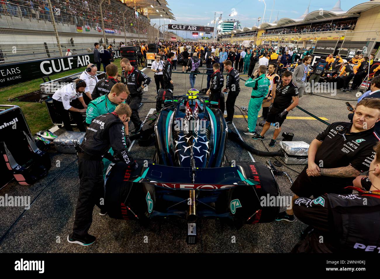 Mercedes AMG F1 Team mechanic, mecanicien, mechanics during the Formula ...