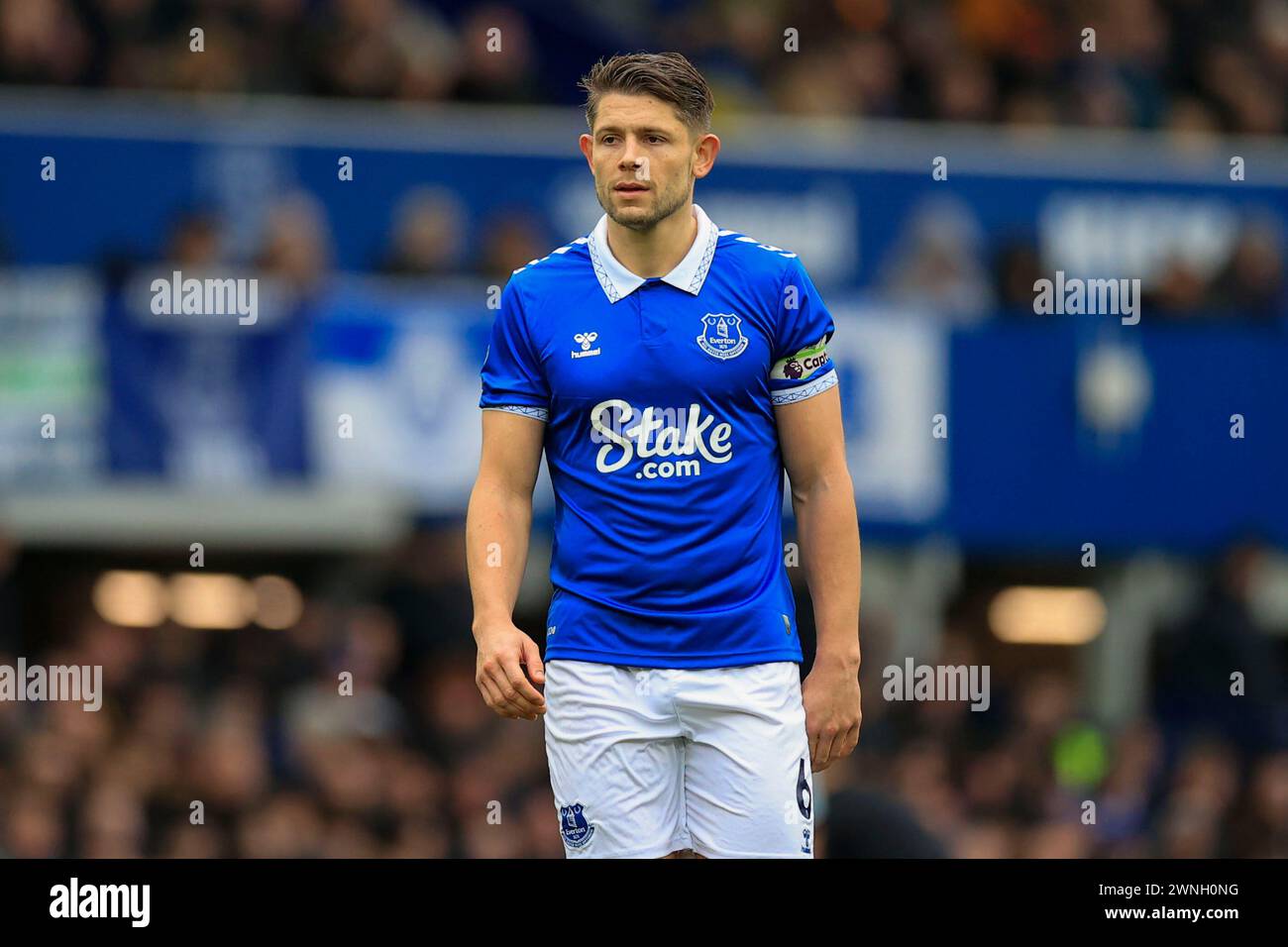James Tarkowski of Everton during the Premier League match Everton vs ...