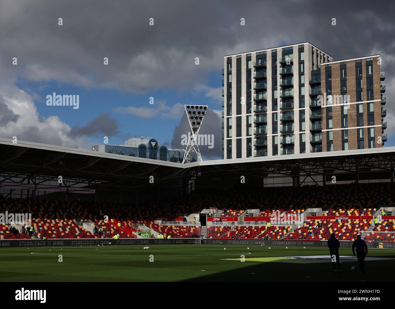 Gtech community stadium general view hi-res stock photography and ...