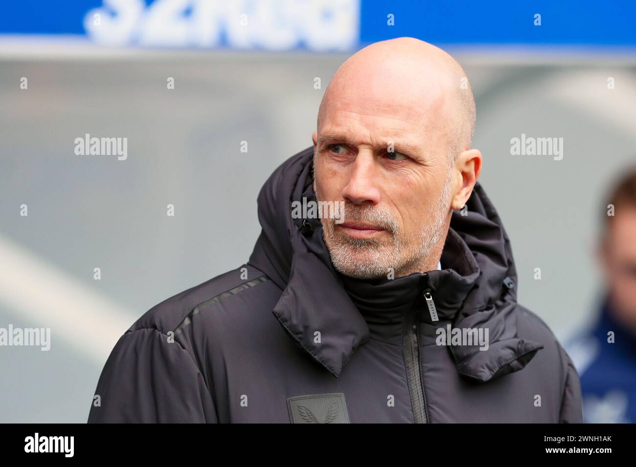 PHILIPPE CLEMENT, manager of Rangers FC. Image taken at Ibrox stadium ...