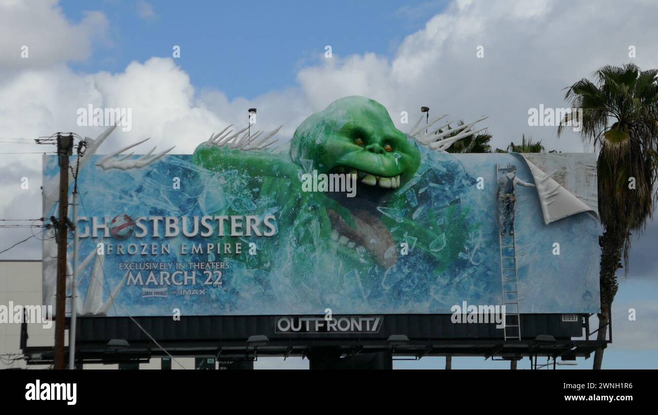 Los Angeles, California, USA 1st March 2024 Ghostbusters Frozen Empire ...